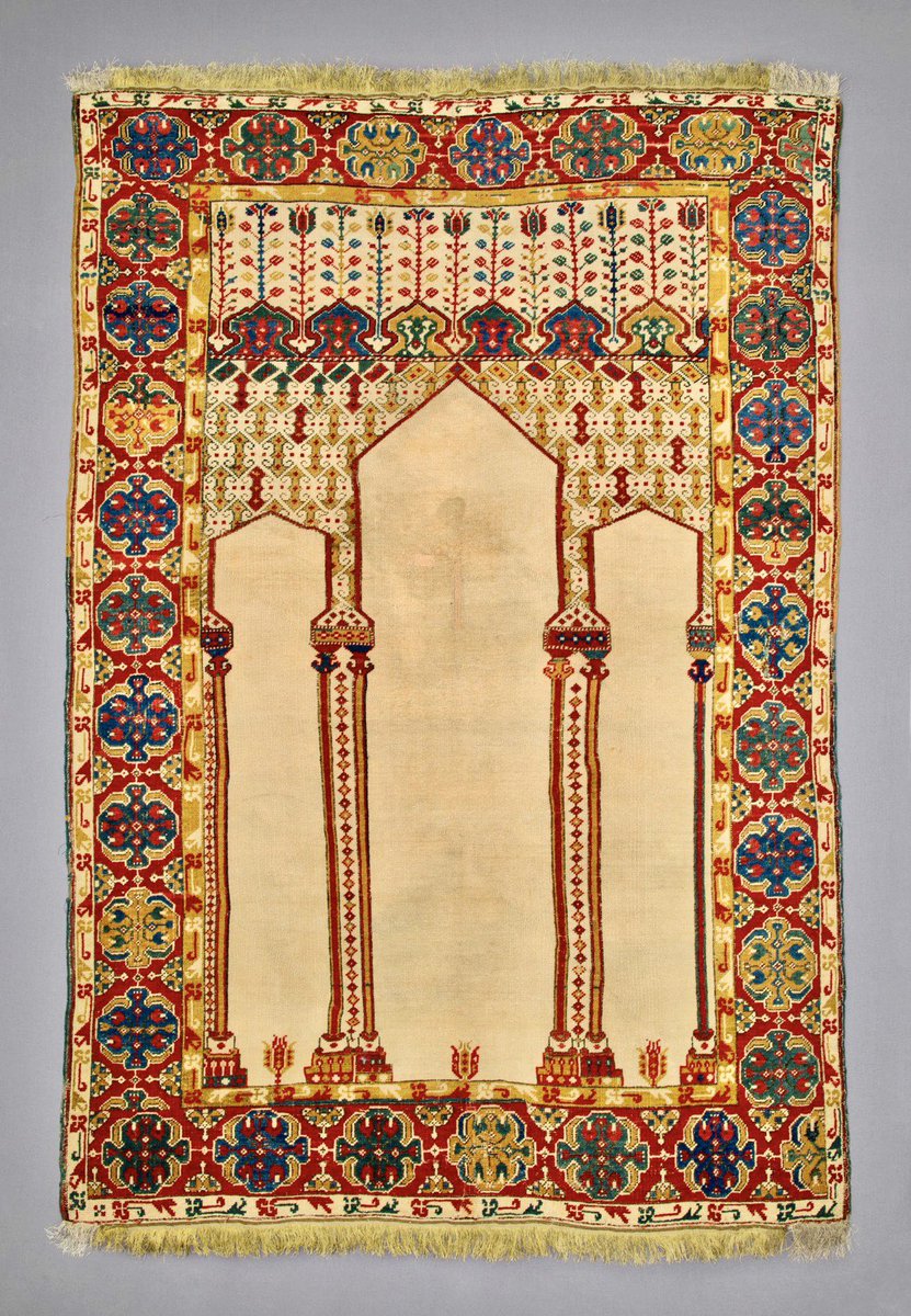 Rugs are a significant part of Muslim culture. Used for prayer ...