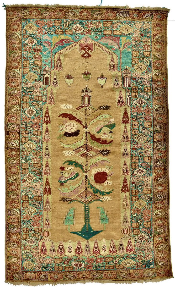 Rugs are a significant part of Muslim culture. Used for prayer ...