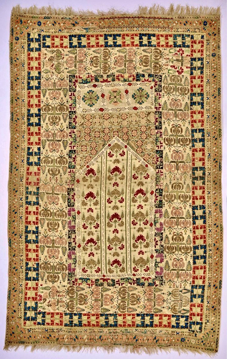 Rugs are a significant part of Muslim culture. Used for prayer ...