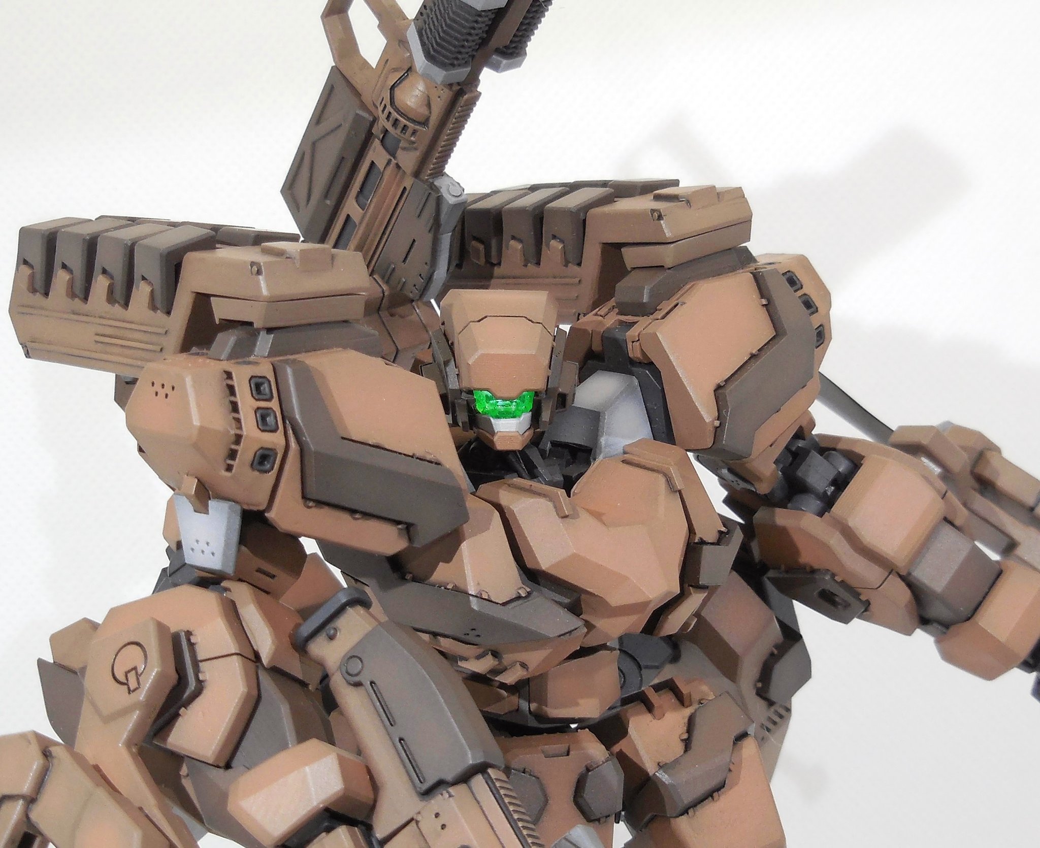 JUNRO/カピアケ/次はWF2023W_(:3」∠)_ on Twitter: "オリジナル #フレームアームズ「グレイウルフ」完成しました！！ コトブキヤ様から発売しているフレーム ...