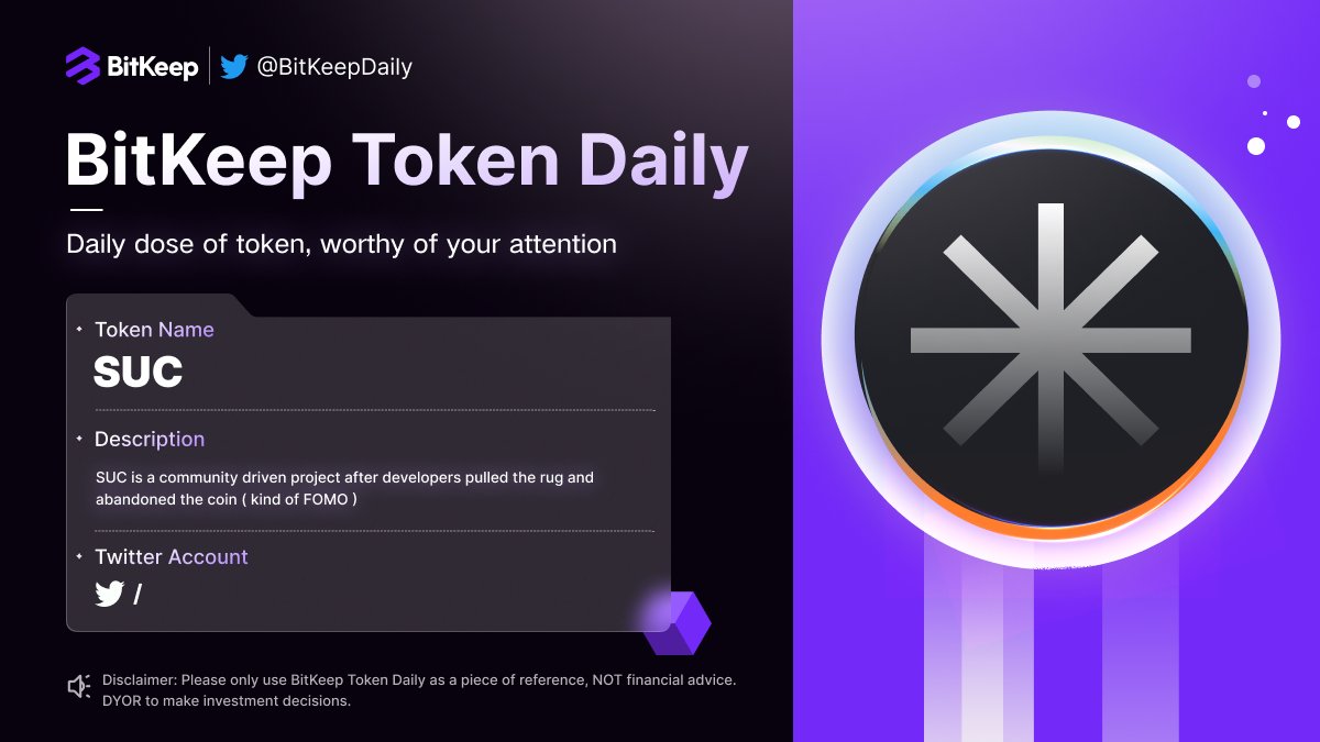 BitKeep Daily on Twitter: "😊Hello everyone, #BitKeepTokenDaily meet you again on time. Daily ...