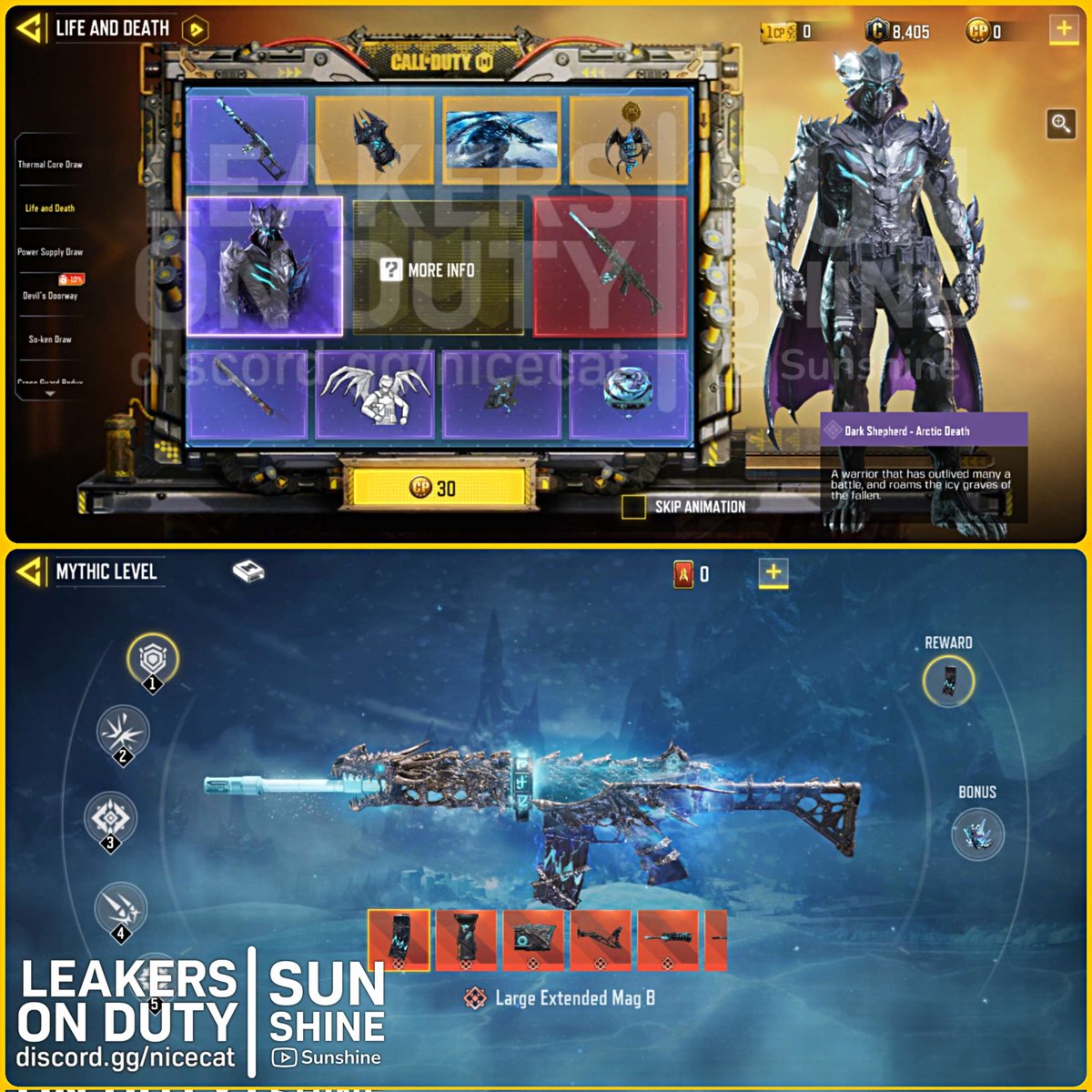 Leakers On Duty on Twitter: "Mythic Krig-6 Draw Featuring Dark Shepherd "Arctic Death" # ...