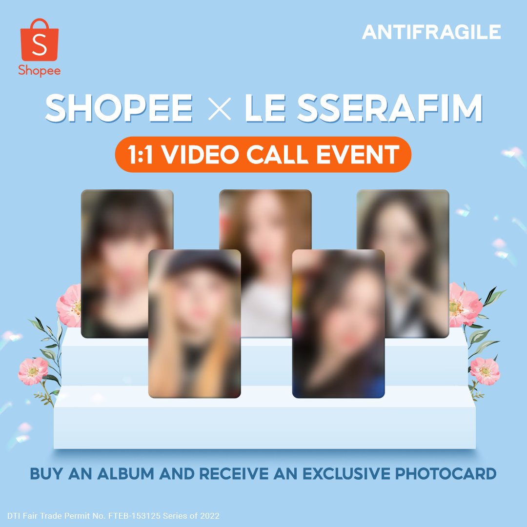 Shopee Philippines on Twitter: " ️ LE SSERAFIM 1:1 PHOTOCARDS ️ Get an EXCLUSIVE LE SSERAFIM ...