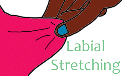 LABIAL PULLING THREAD It is practiced in several parts of eastern ...