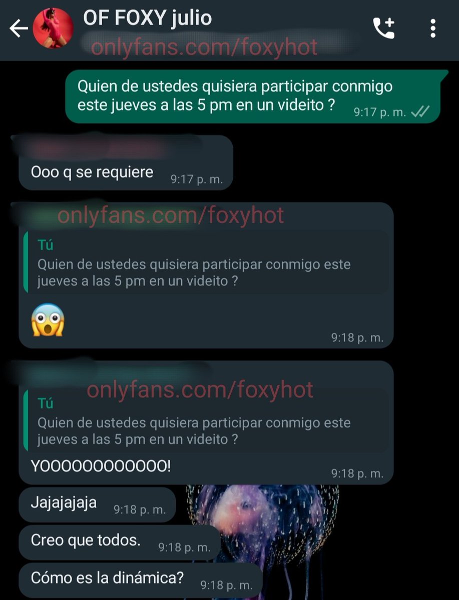 Foxyhot On Twitter Más Opiniones De Algunos De Mis Suscriptores De Mi