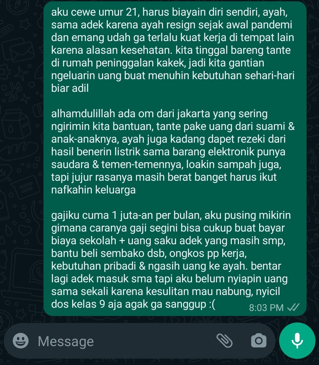 BACA RULES DI (bit.ly/worksfess) on Twitter: "CW // gaji , nganggur , pengangguran work! tolong ...