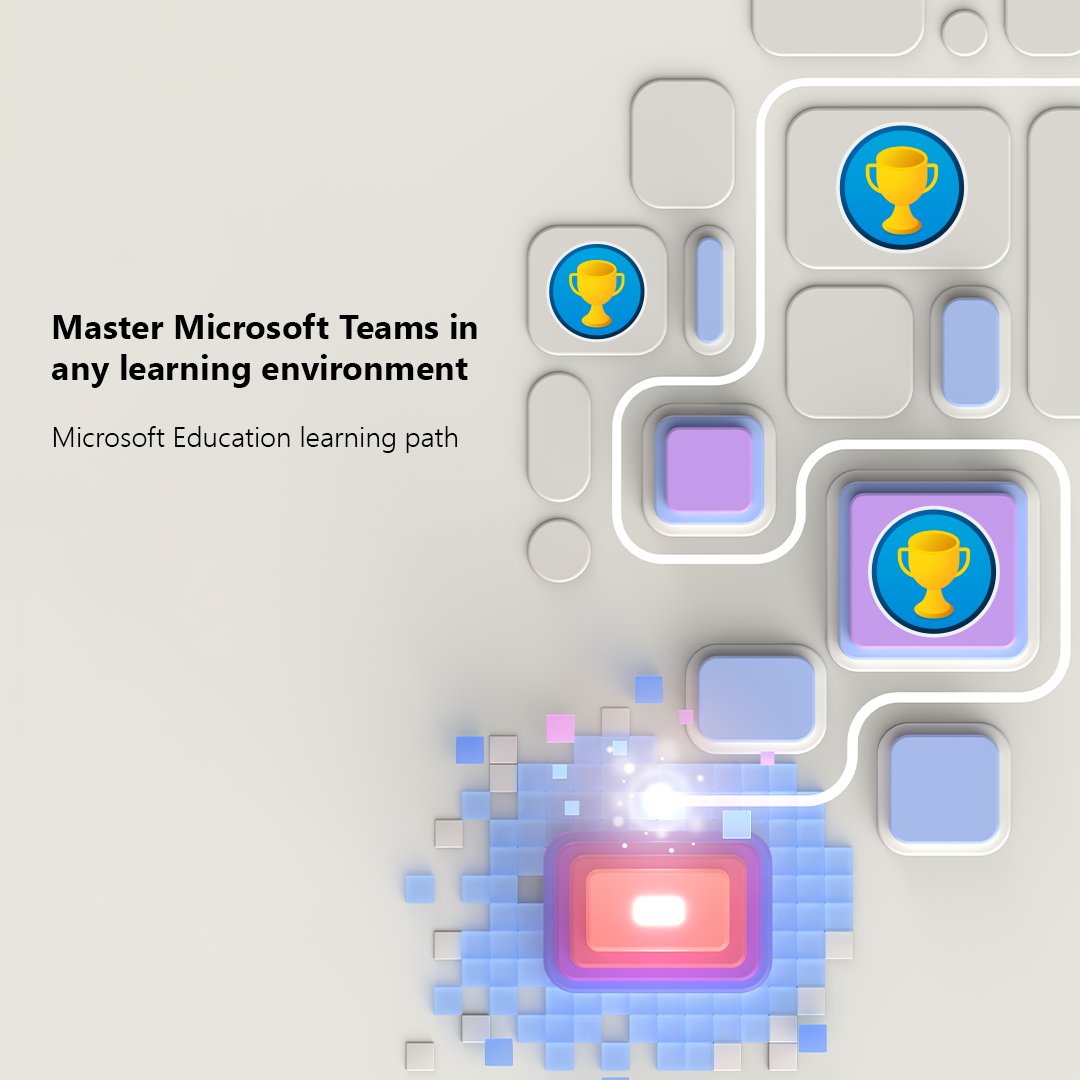 Microsoft Education UK on Twitter: "Are you ready to master @MicrosoftTeams? 💯 This learning ...