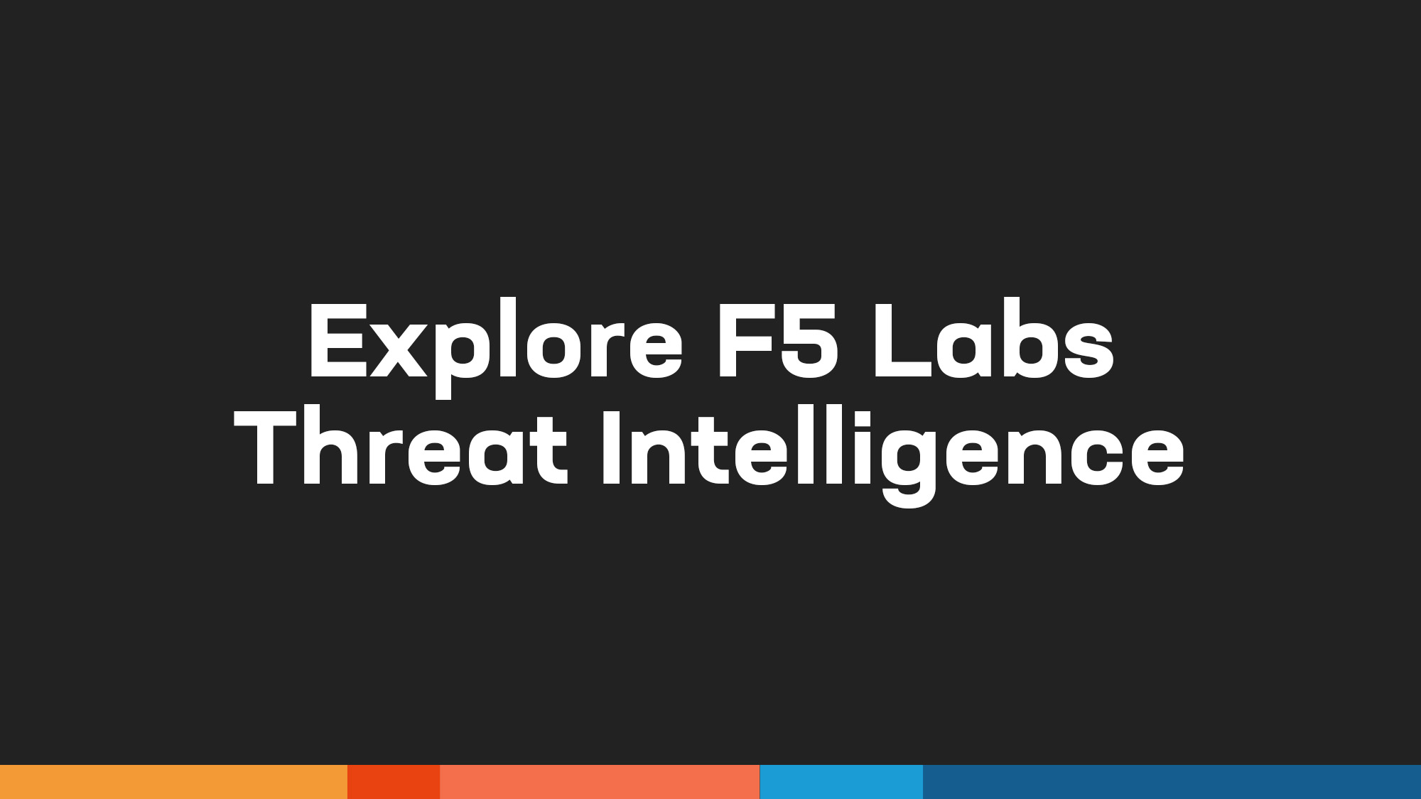 F5 Labs (@F5Labs) / Twitter
