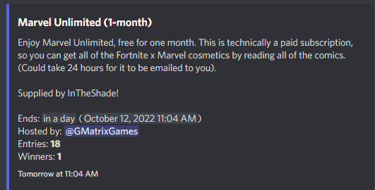 GMatrixGames on Twitter: "I'm running a giveaway with @InTheShadeYT on ...