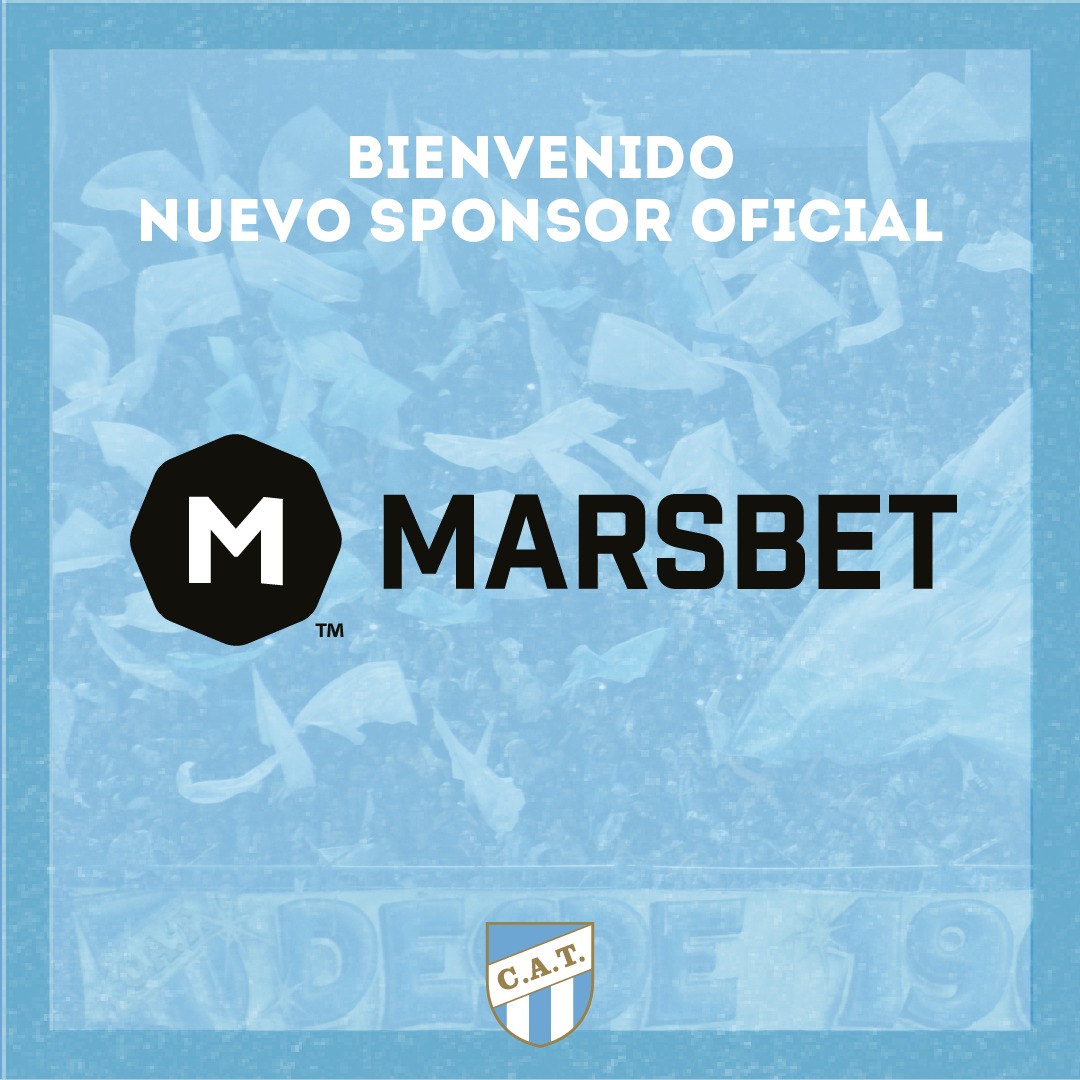 Atlético Tucumán on Twitter: "🤝 Le damos la bienvenida a Marsbet, nuevo sponsor oficial del Club ...