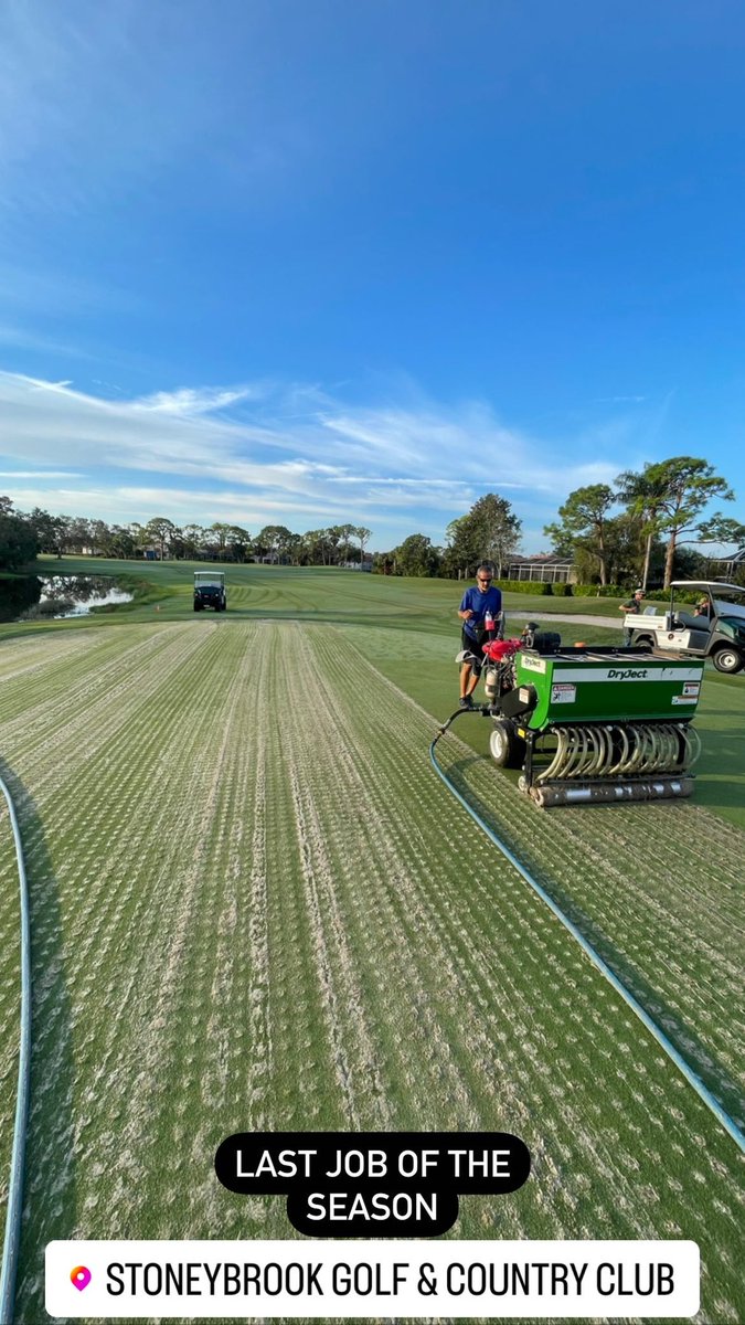 DryJect – The Only Machine in the World that Aerates, Topdresses, and ...