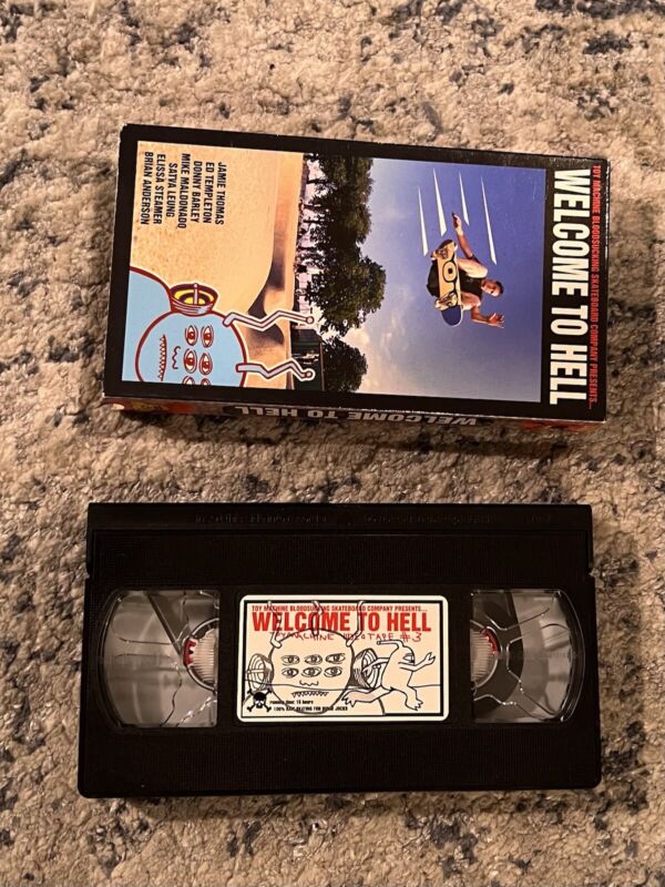 I Want My VHS on Twitter: "Toy Machine WELCOME TO HELL (VHS, 1996) Templeton Thomas ...