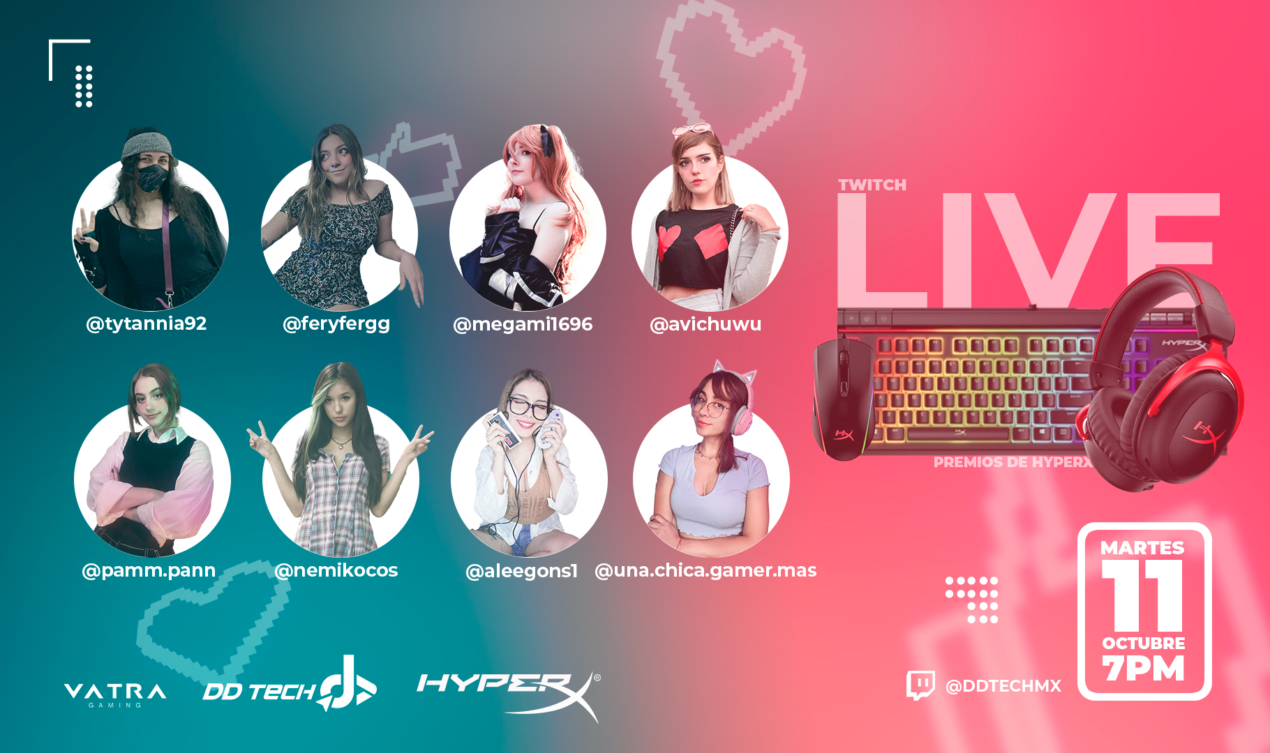 DDTECH on Twitter: "¡Qué emoción! Nos vemos a las 7PM https://t.co/wj3nBsWUSW" / Twitter