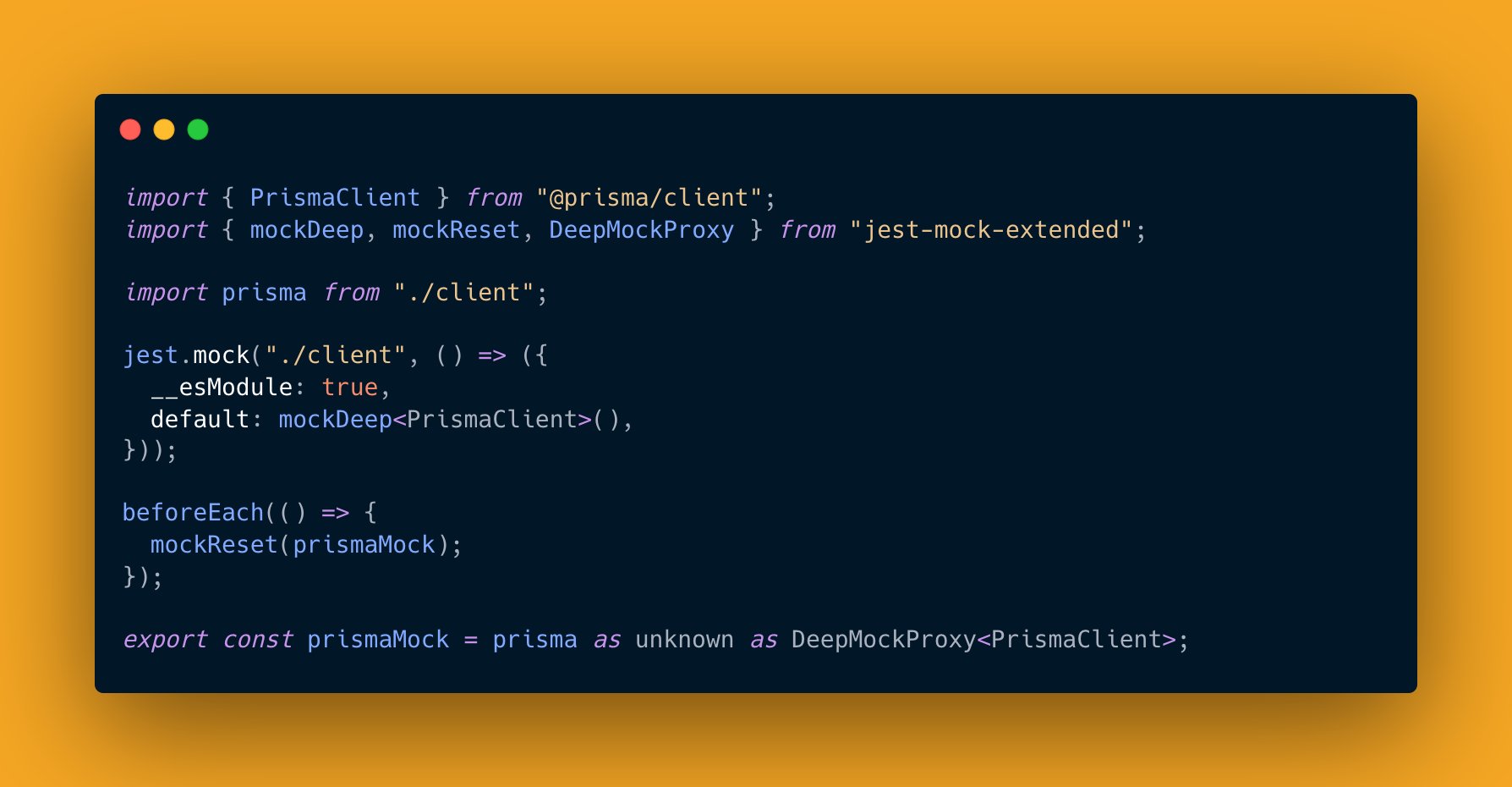 Ryan Chenkie on Twitter: "We can then grab this instance of Prisma Client in a file that sets up ...