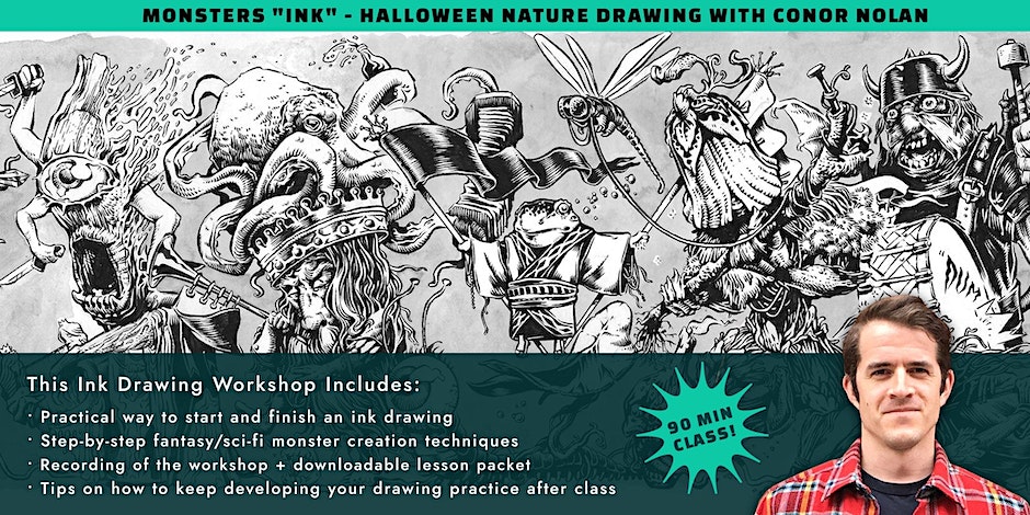 Conor Nolan on Twitter: "This Thursday (13th) at 7pm est: Monsters "Ink ...