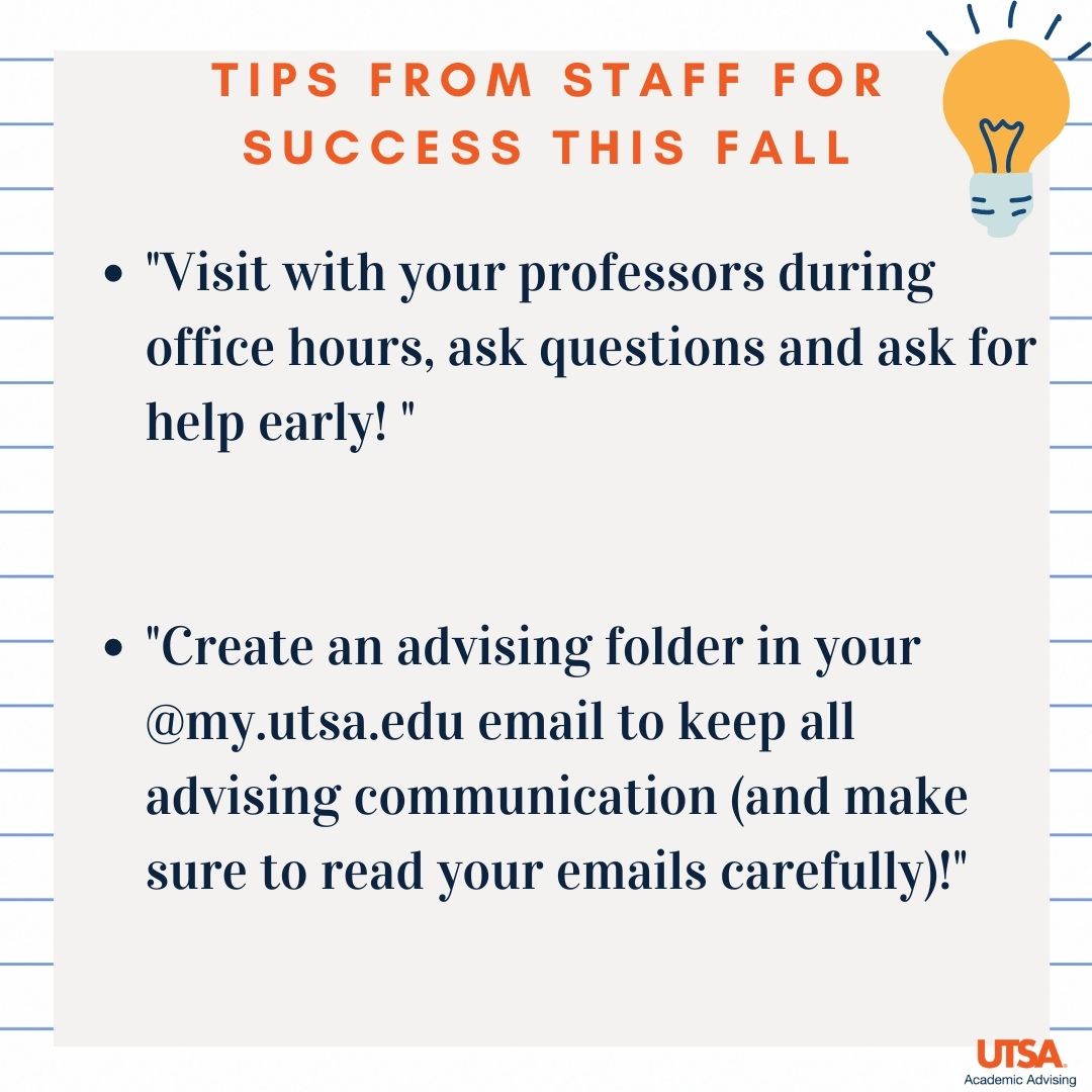 Utsa Engineering Advising