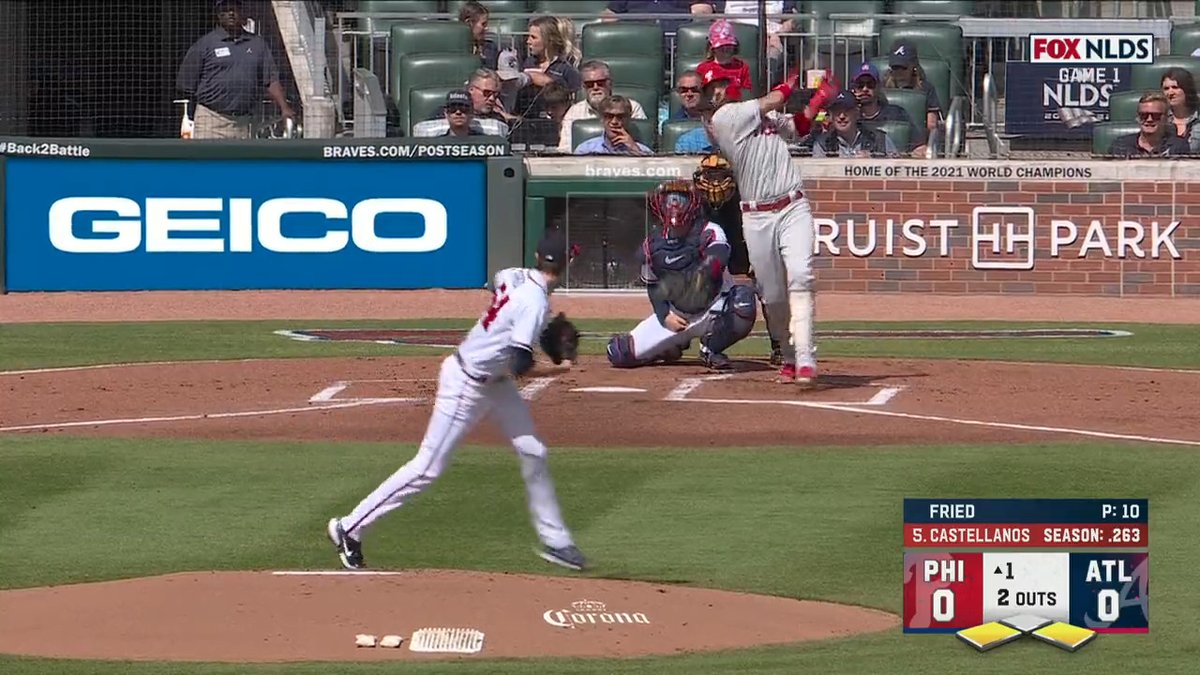 MLB on Twitter: "Three 2-out hits! The @Phillies strike first. #Postseason"