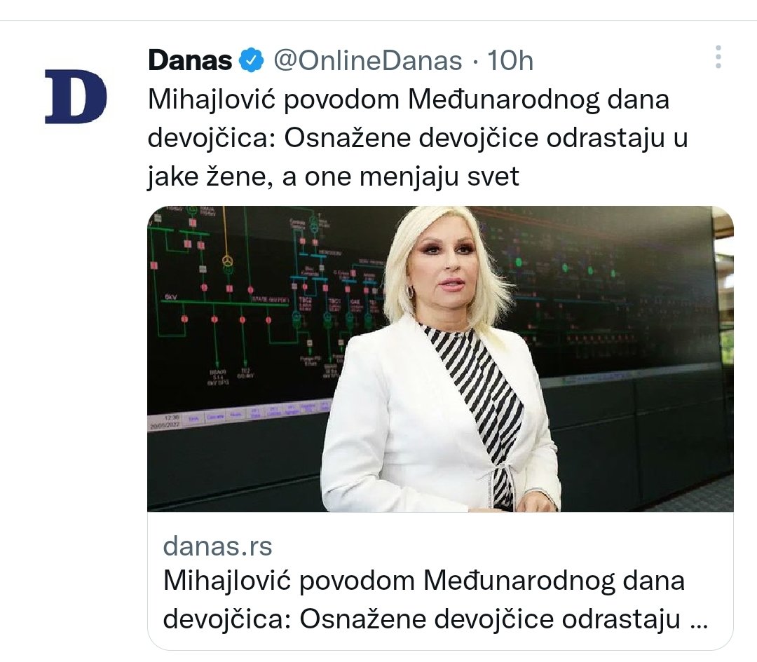Bodljikava 🇷🇸 on Twitter: "U 24h Danas posvetio četiri teksta Zorani... 🙄"