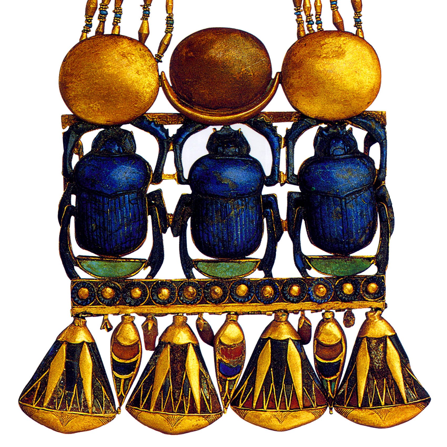 Dr. Peter J Brand on Twitter: "1/ T-25 of Tutankhamun 100 day countdown: Today jewelry with ...