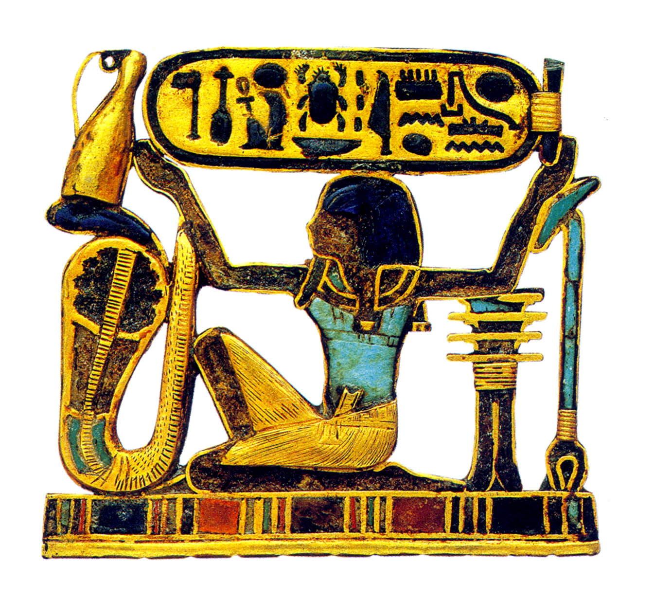 Dr. Peter J Brand on Twitter: "1/ T-25 of Tutankhamun 100 day countdown: Today jewelry with ...