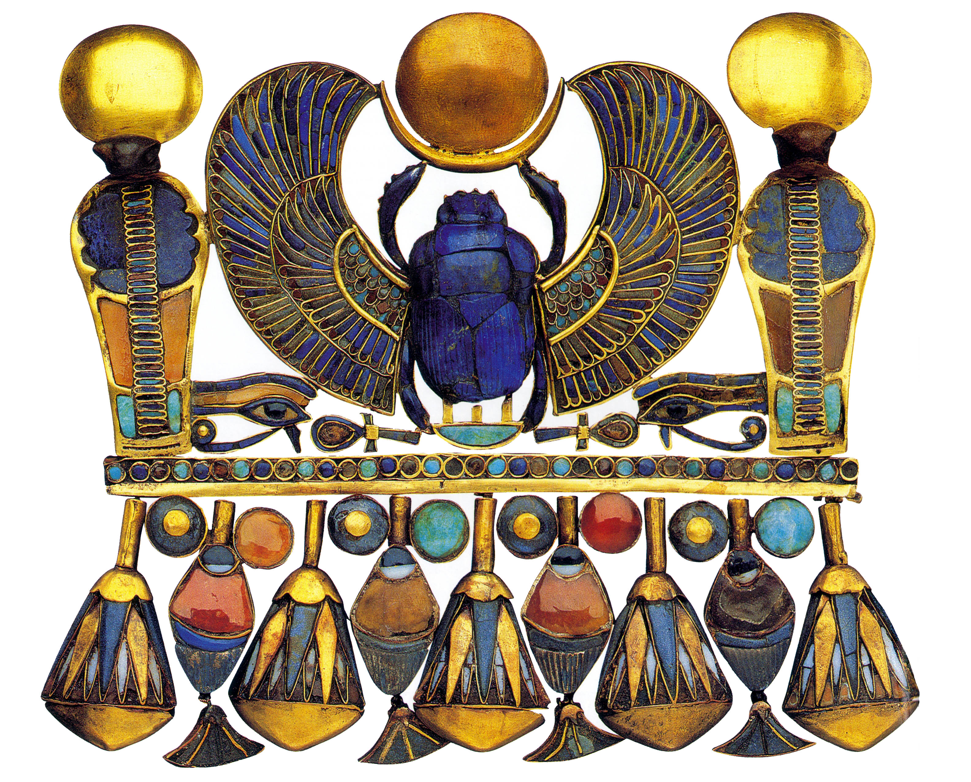 Dr. Peter J Brand on Twitter: "1/ T-25 of Tutankhamun 100 day countdown: Today jewelry with ...