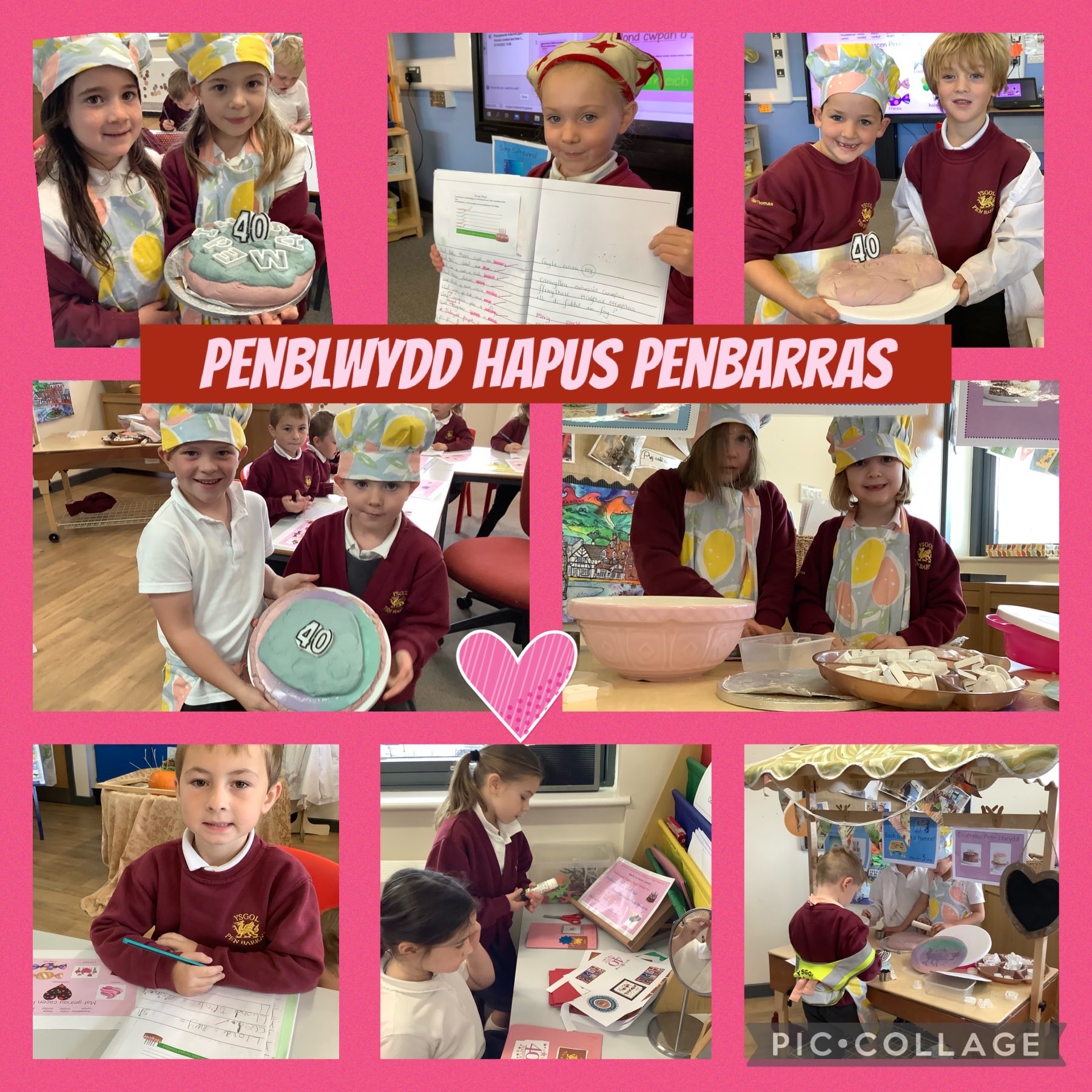 Ysgol Pen Barras on Twitter: "Mae plant Bl. 1 a 2 wrth eu boddau ar drothwy penblwydd Ysgol ...