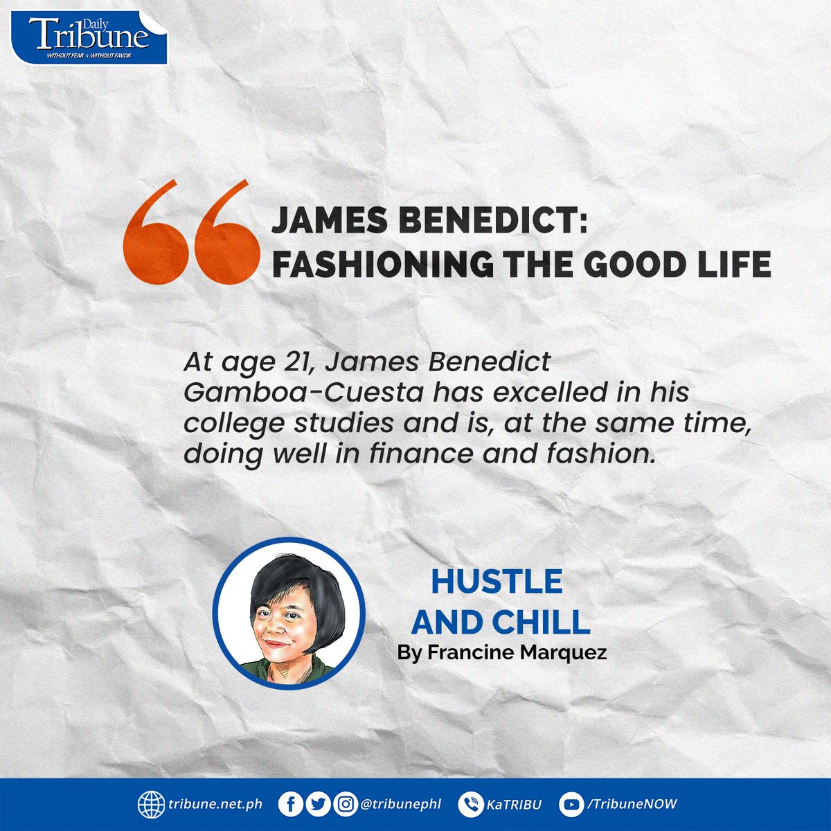 Concept News Central on Twitter: "COMMENTARY Nothing comes easy, said James Benedict, who has ...