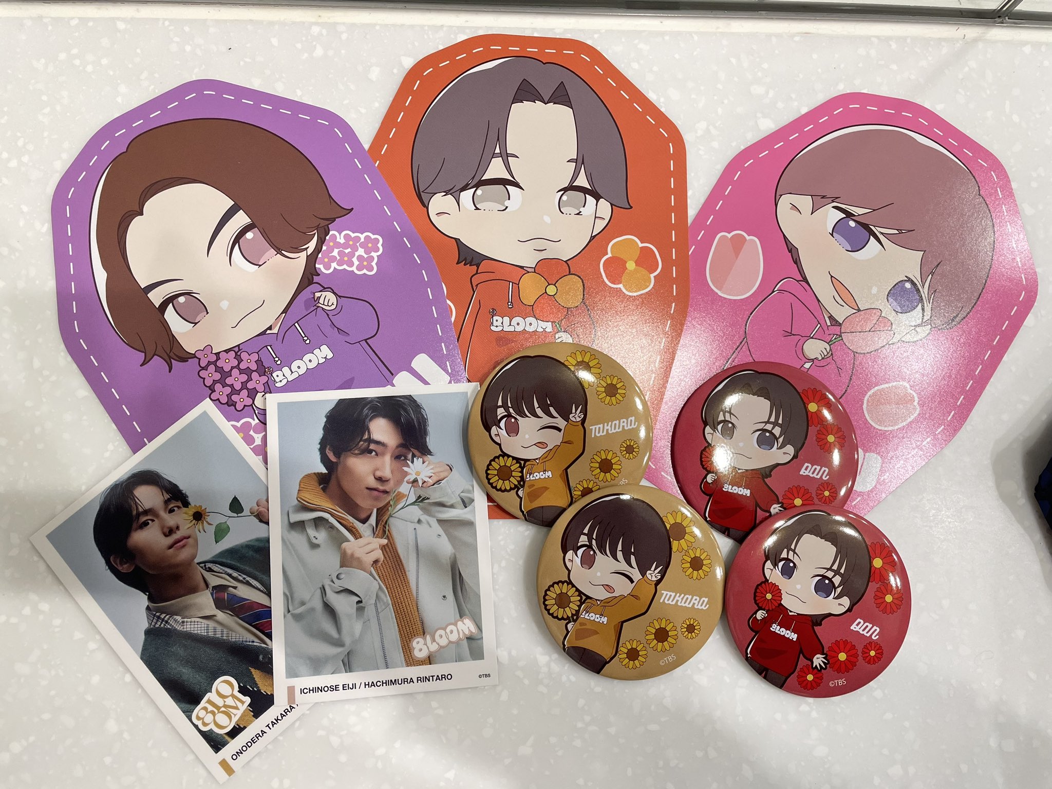 8LOOM 展示会 佐神弾(高橋文哉) 入場特典トレカ 缶バッジ 3点セット