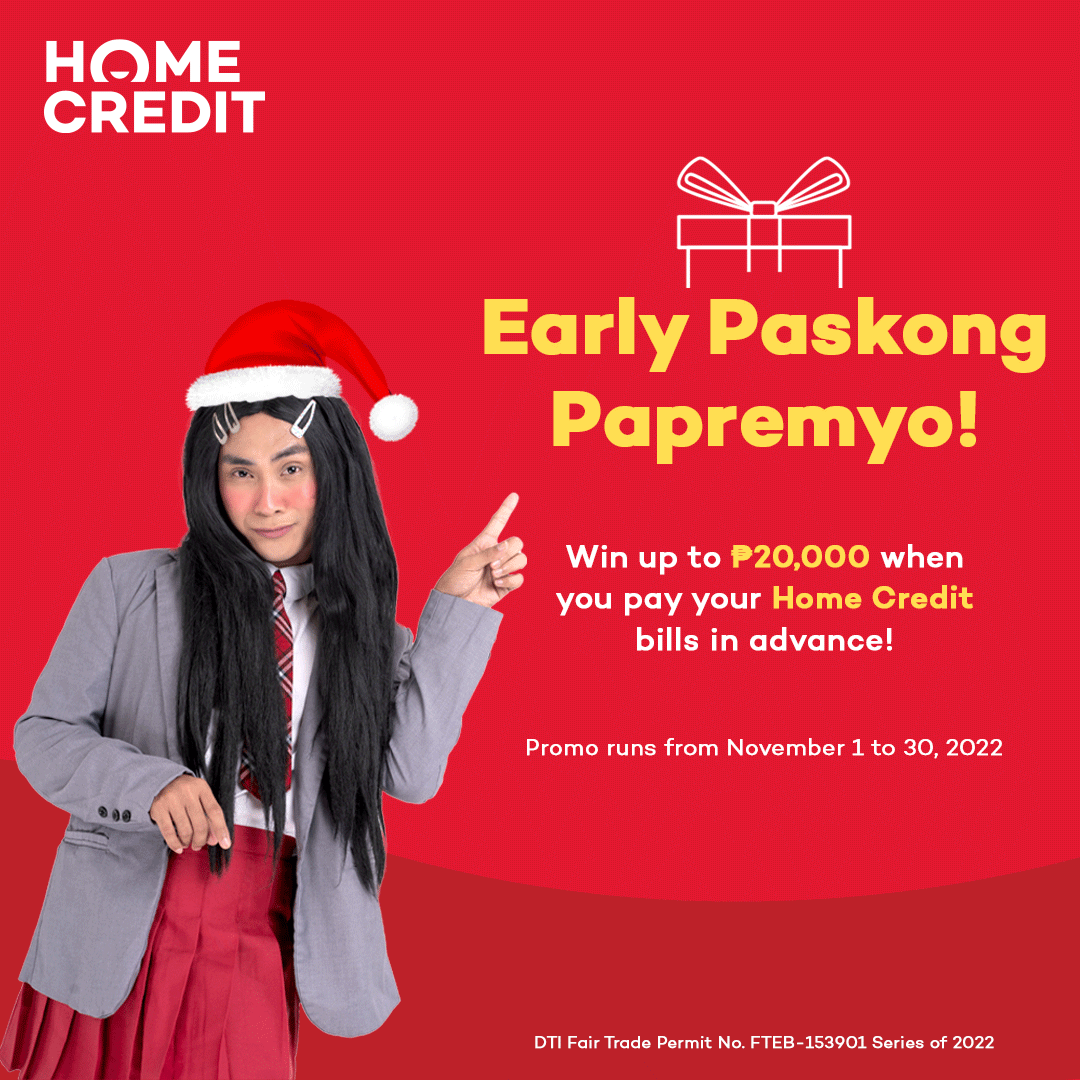 Home Credit Philippines on Twitter: "Pag maaga ang payment mo, maaga rin ang holiday papremyo ng ...