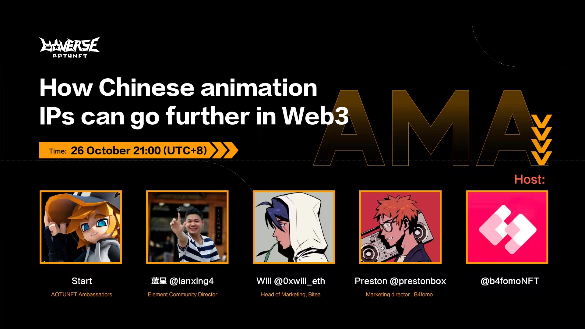 Aotuworld_NFT on Twitter: "How Chinese animation IPs can go further in Web3 @b4fomoNFT @lanxing4 ...