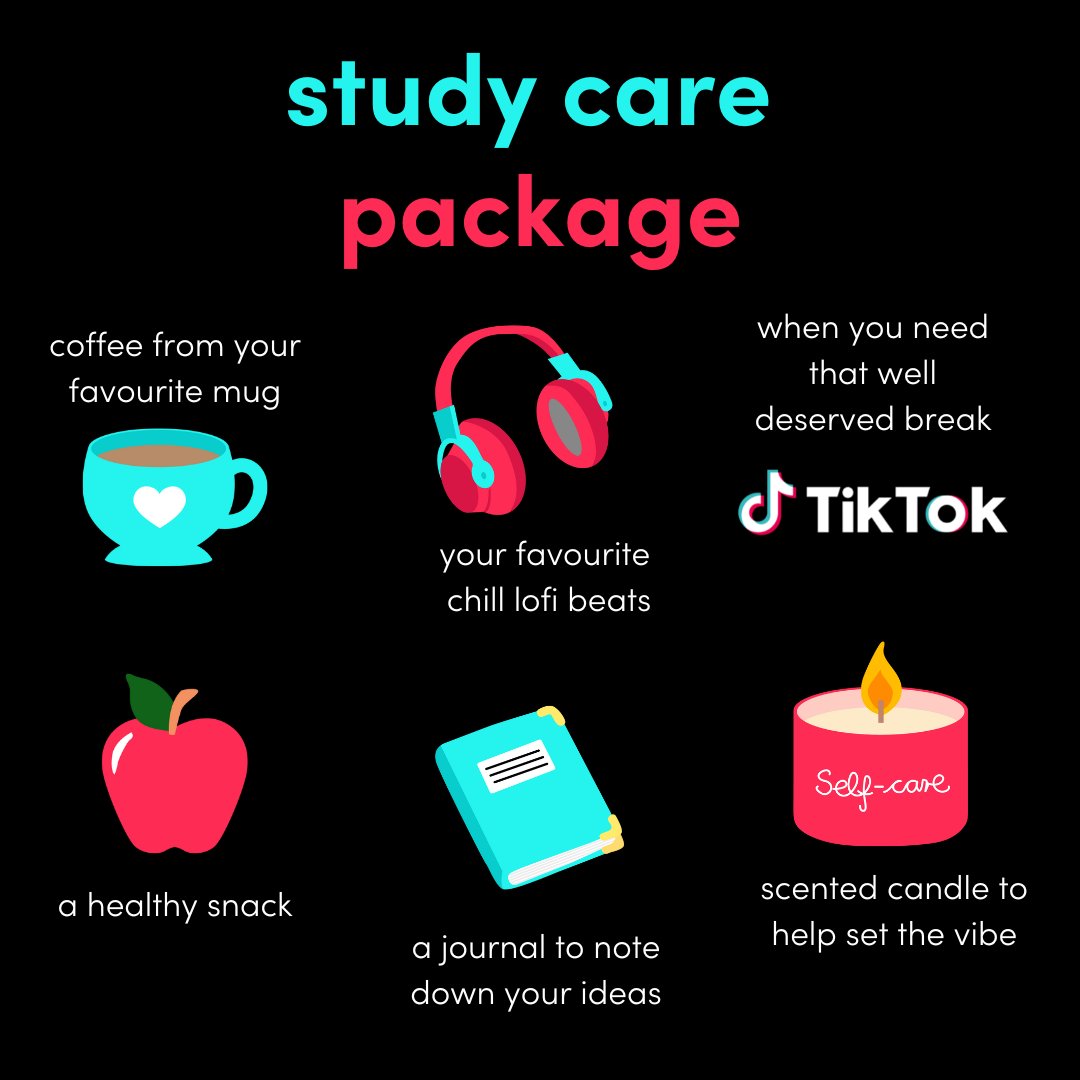 TikTok South Africa on Twitter: "bringing you the ultimate study care package to help you stay ...