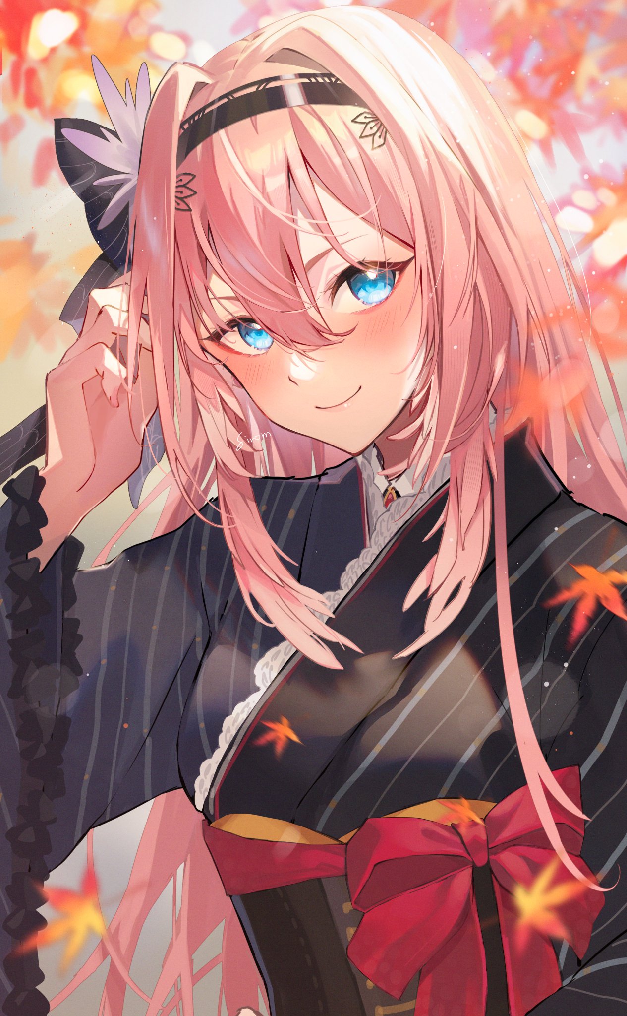 しろむ on Twitter: "#Luillust ロングヘアも似合う🥰 https://t.co/rah8sAR9IB" / Twitter