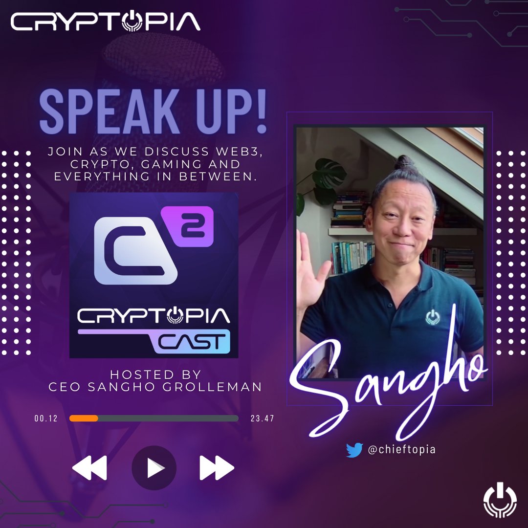 Cryptopia on Twitter: "Hey everyone, #CryptopiaCast is the official #podcast of @Cryptopia_OFCL ...