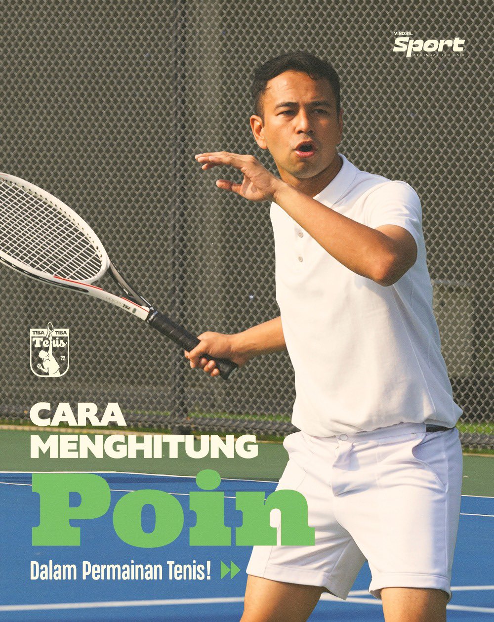VINDES. on Twitter: "Tahukah klean, perhitungan poin dalam tenis sedikit berbeda dengan lainnya ...