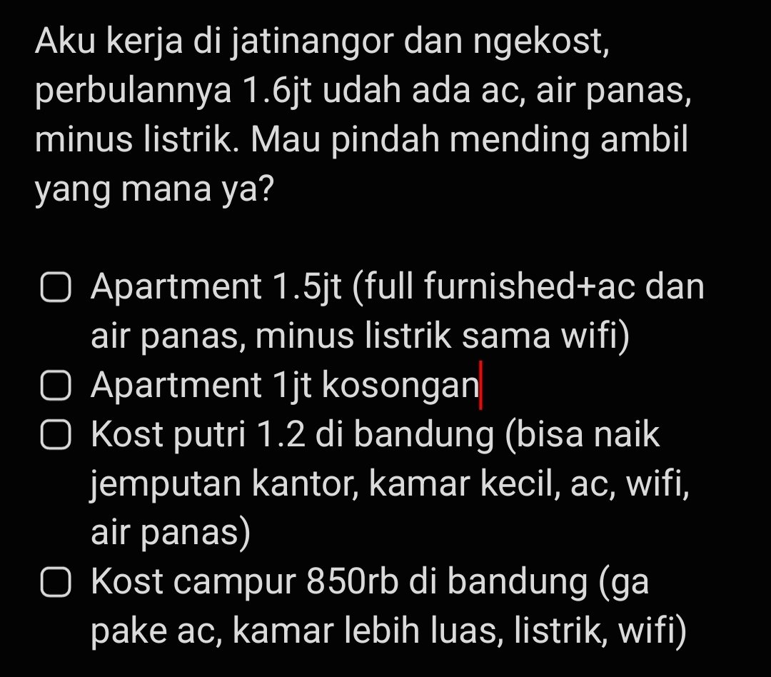 BACA RULES DI (bit.ly/worksfess) on Twitter: "Bantu aku memilih work! Karna aku bingung 😔 atau ...