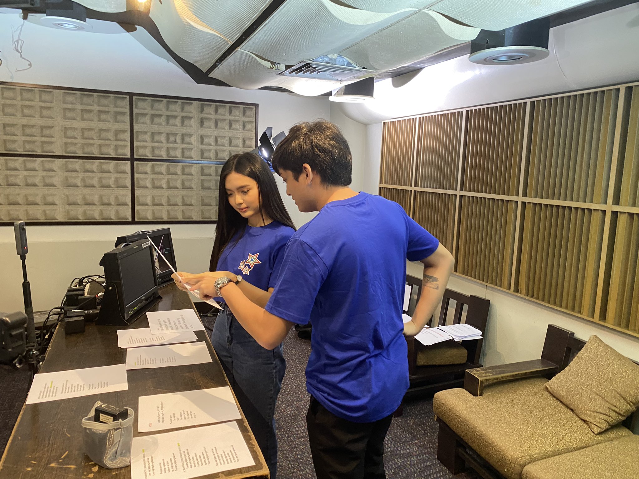 MJ Felipe on Twitter: "LOOK: Kapamilya stars Francine Diaz, Seth Fedelin, Kyle Echarri, Ogie ...