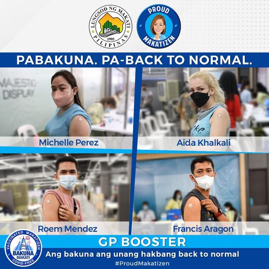 Mayora Abby on Twitter: "Para sa #ProudMakatizens na nais magpabakuna, pwedeng mag walk-in sa # ...