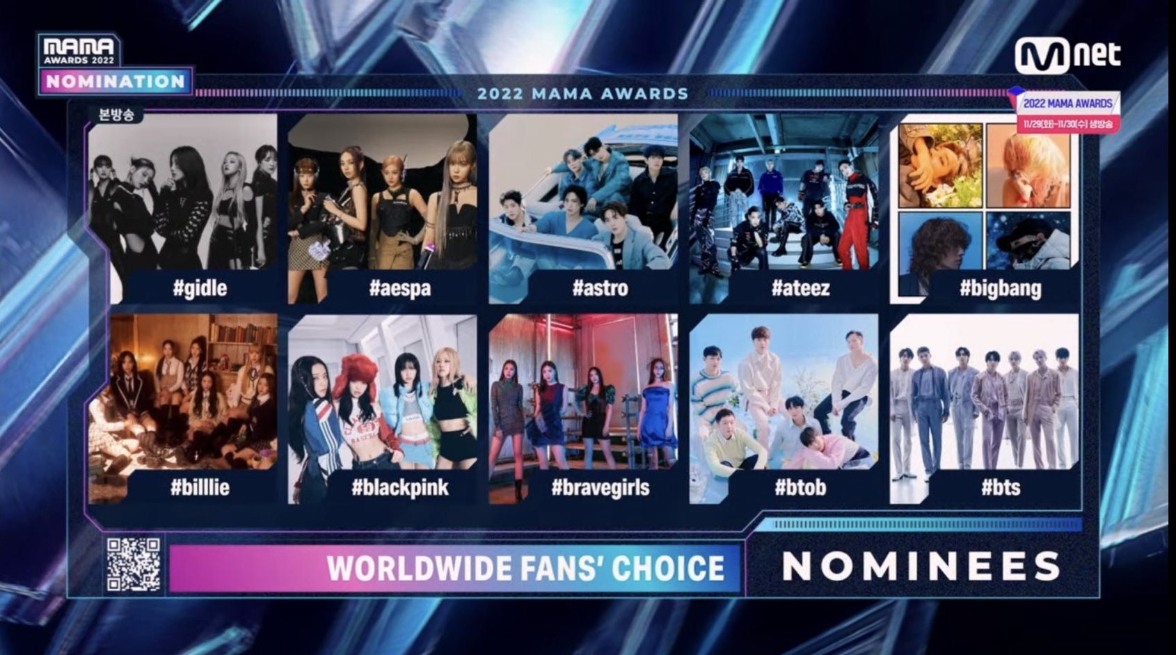 BTOB Info on Twitter: "BTOB is nominated for 2022 MAMA Worldwide Fans' Choice @OFFICIALBTOB # ...