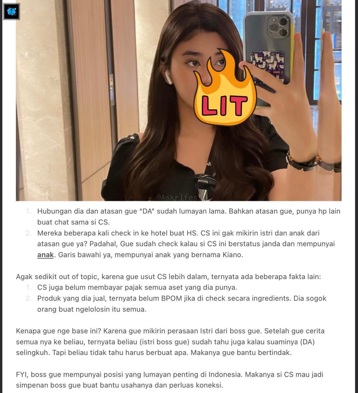 Sena on Twitter: "Halo warga twt, Sebelum tweets ini hilang, saya mau menjelaskan lebih detail ...