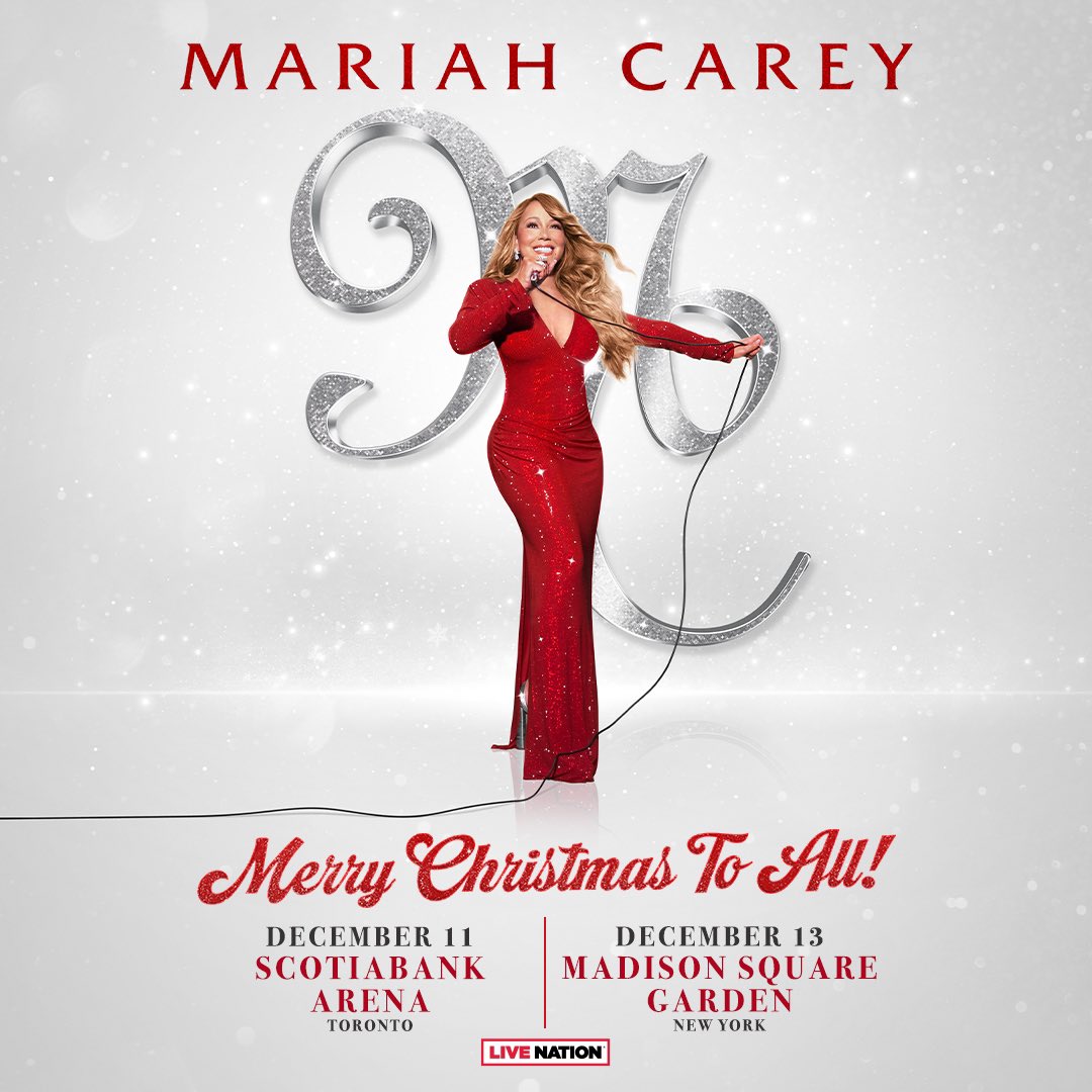 Mariah Carey on Twitter: "It's almost time NEW YORK + TORONTO!! 🎉💖 Come ...