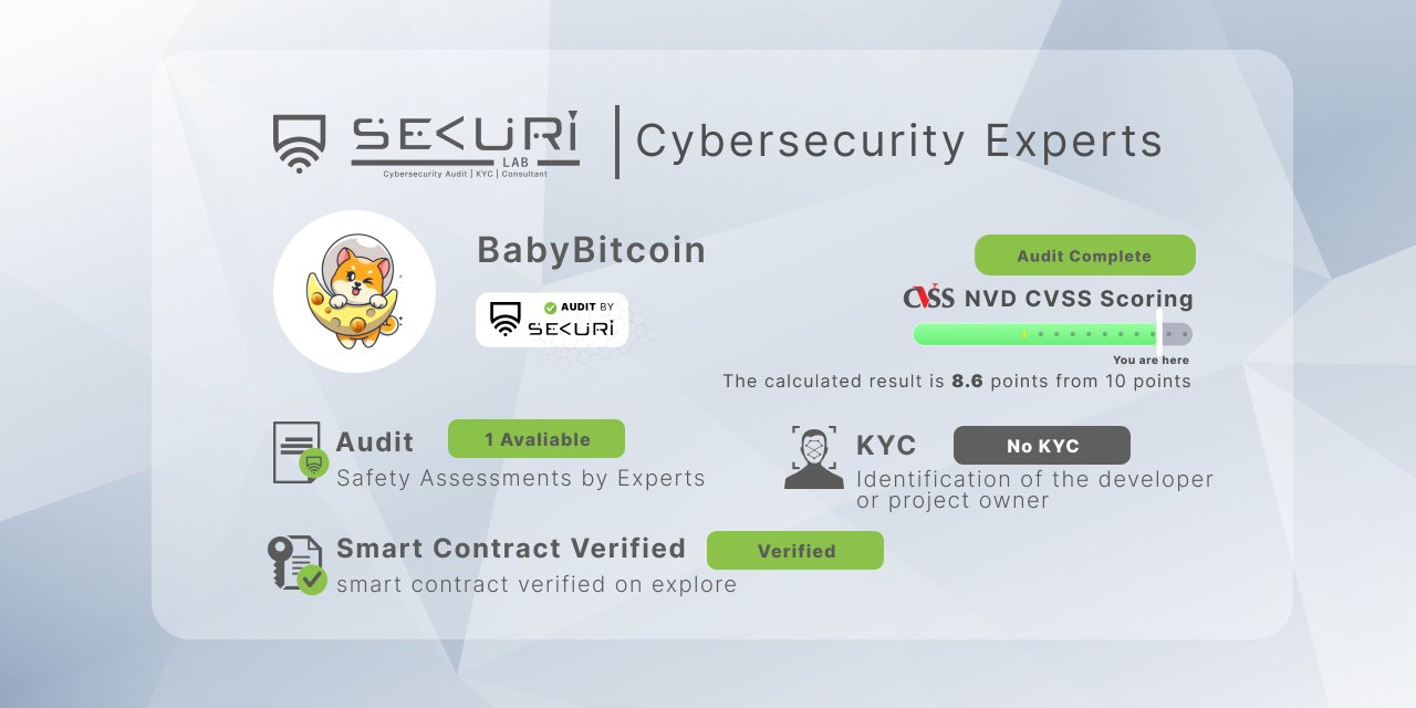 SECURI LAB - Cybersecurity | Audit | KYC on Twitter: "SECURI Lab has successfully completed a ...