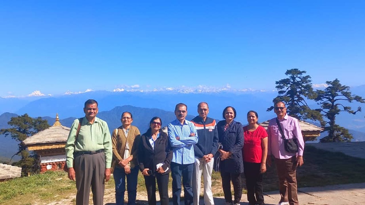 Guest from Rajkot Gujarat at Bhutan for 7N/8D Bhutan trip covering ...