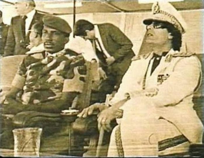 Muammar Gaddafi's remarks after Thomas Sankara was assassinated in a ...
