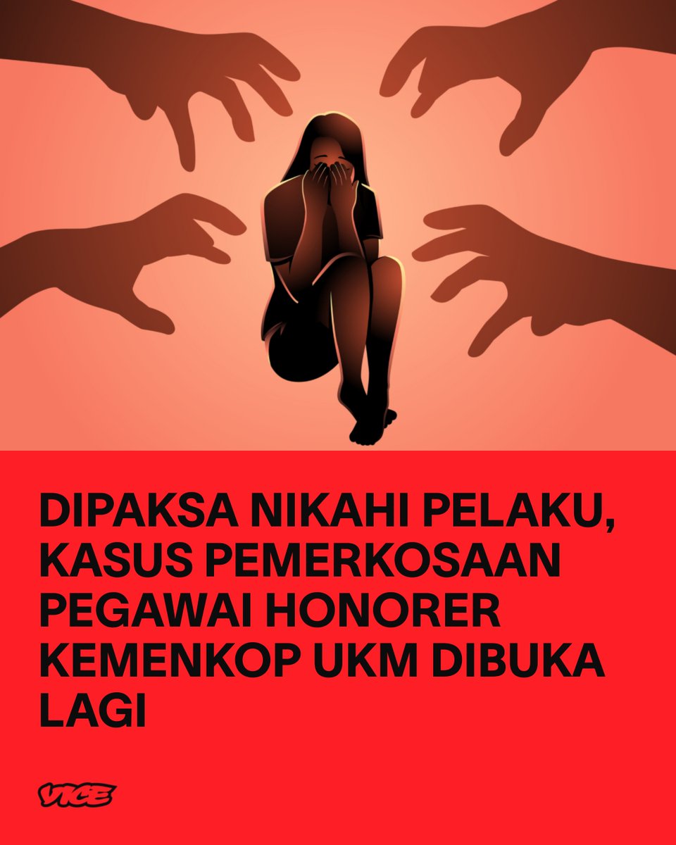 Mazzini on Twitter: "RT @VICE_ID: Pegawai honorer di Kemenkop UKM diperkosa 4 rekan kerjanya ...