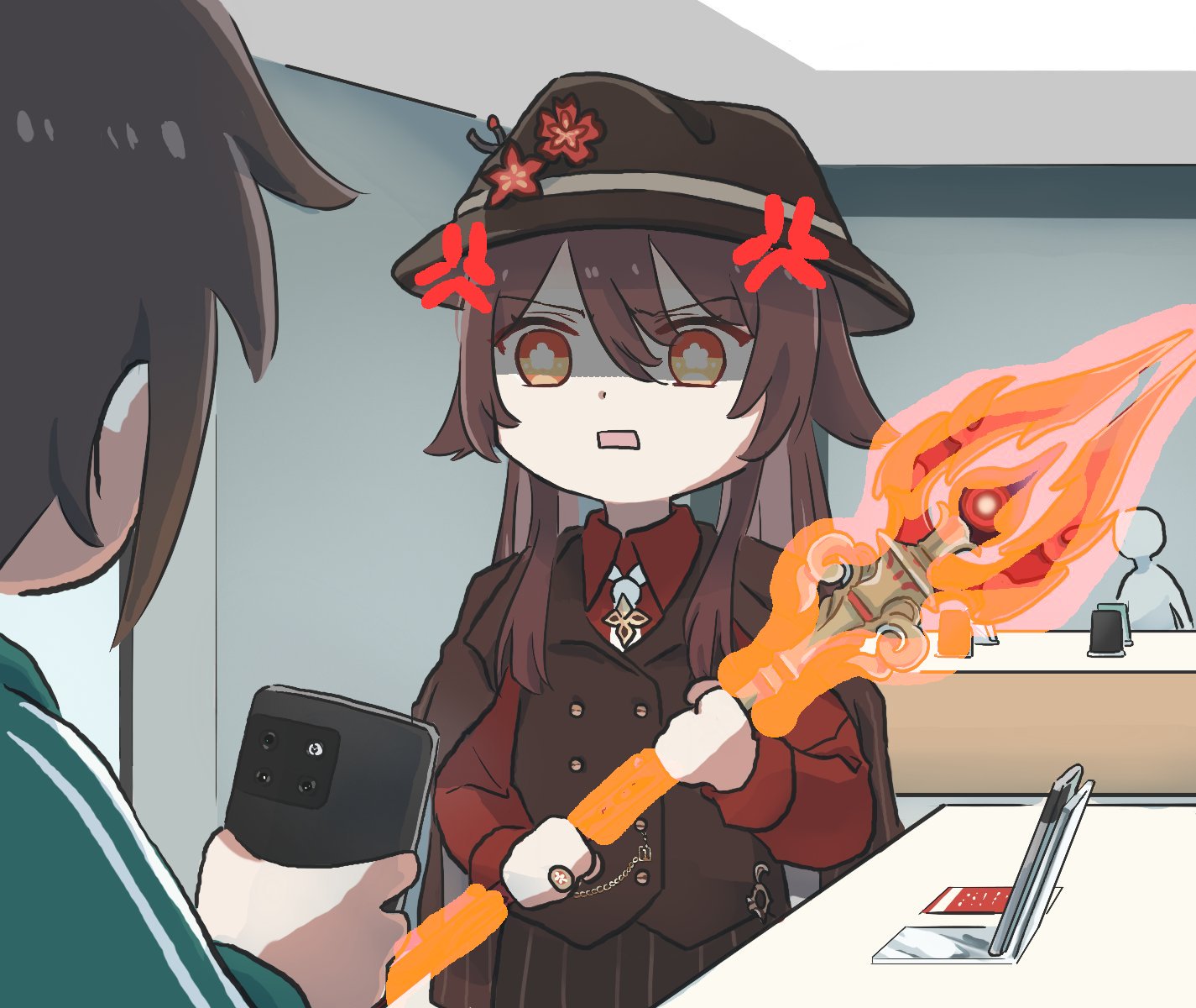 Phanu-Chan on Twitter: "@xinzoruo Hu Tao will not endure 😂 https://t.co/5eXP3B4xVB" / Twitter