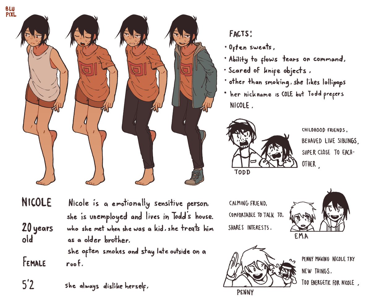 「One Day Special (18+) now available in gumroad (link below) 」bluuの漫画