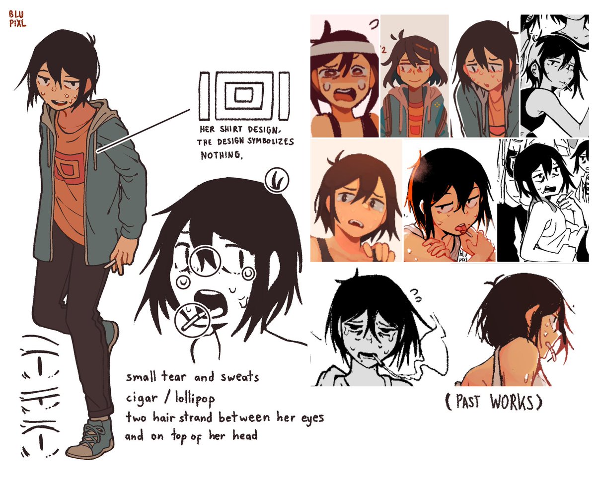 「One Day Special (18+) now available in gumroad (link below) 」bluuの漫画