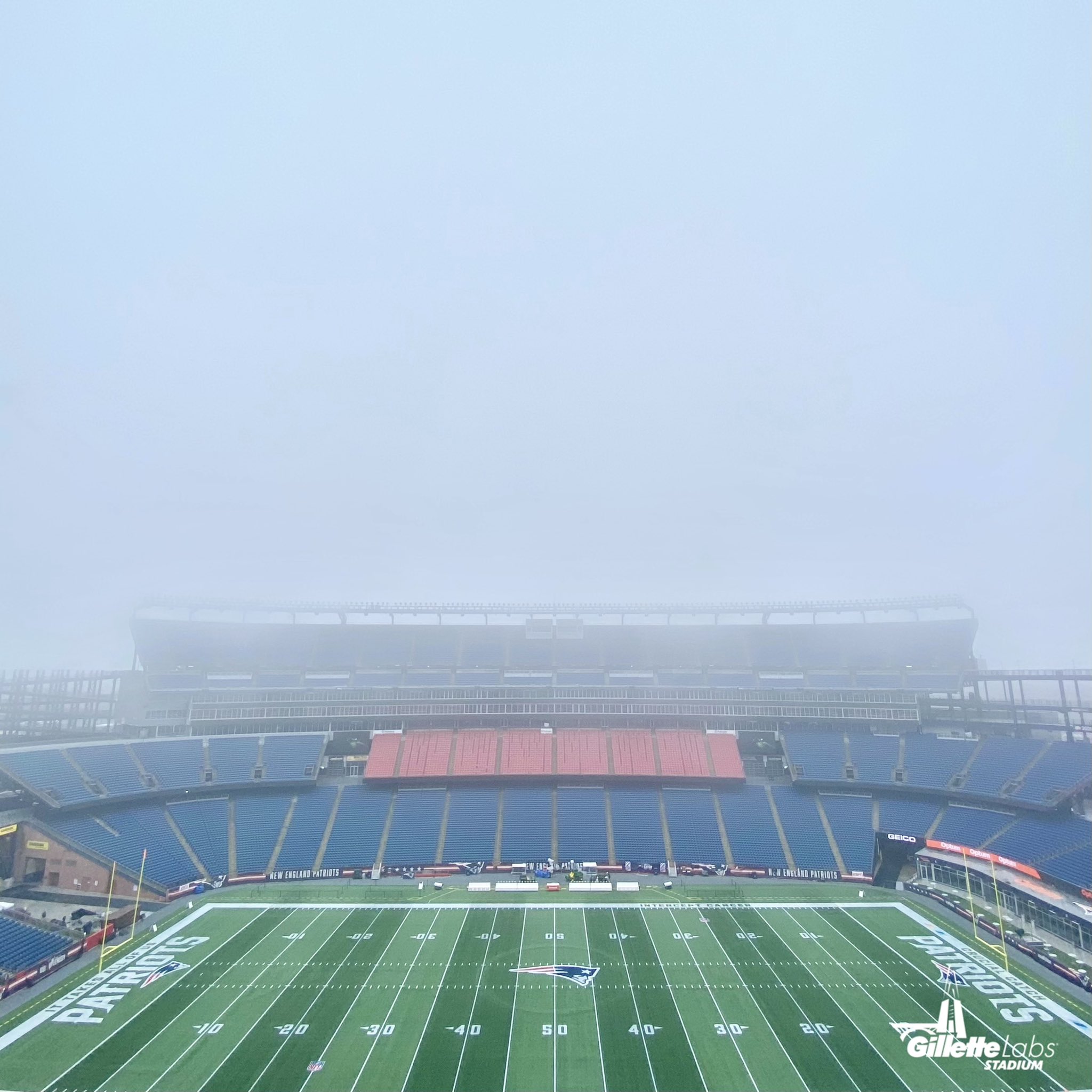 New England Patriots Stadium Field Logo Patriots Have Major Pressure