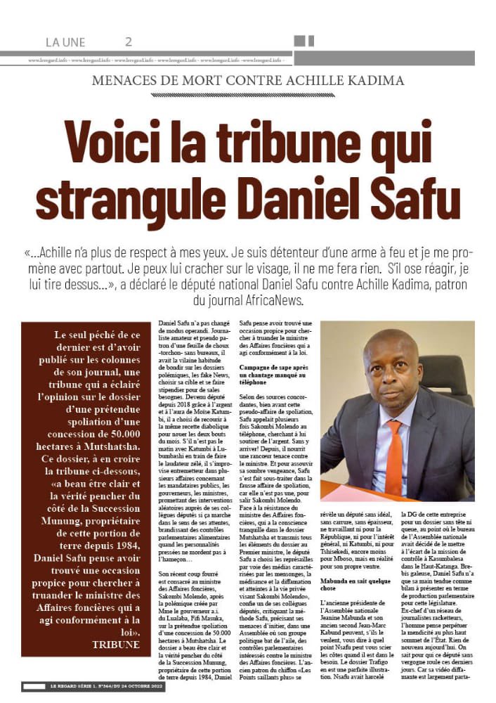 Steve Wembi on Twitter: Steve Wembi on Twitter: