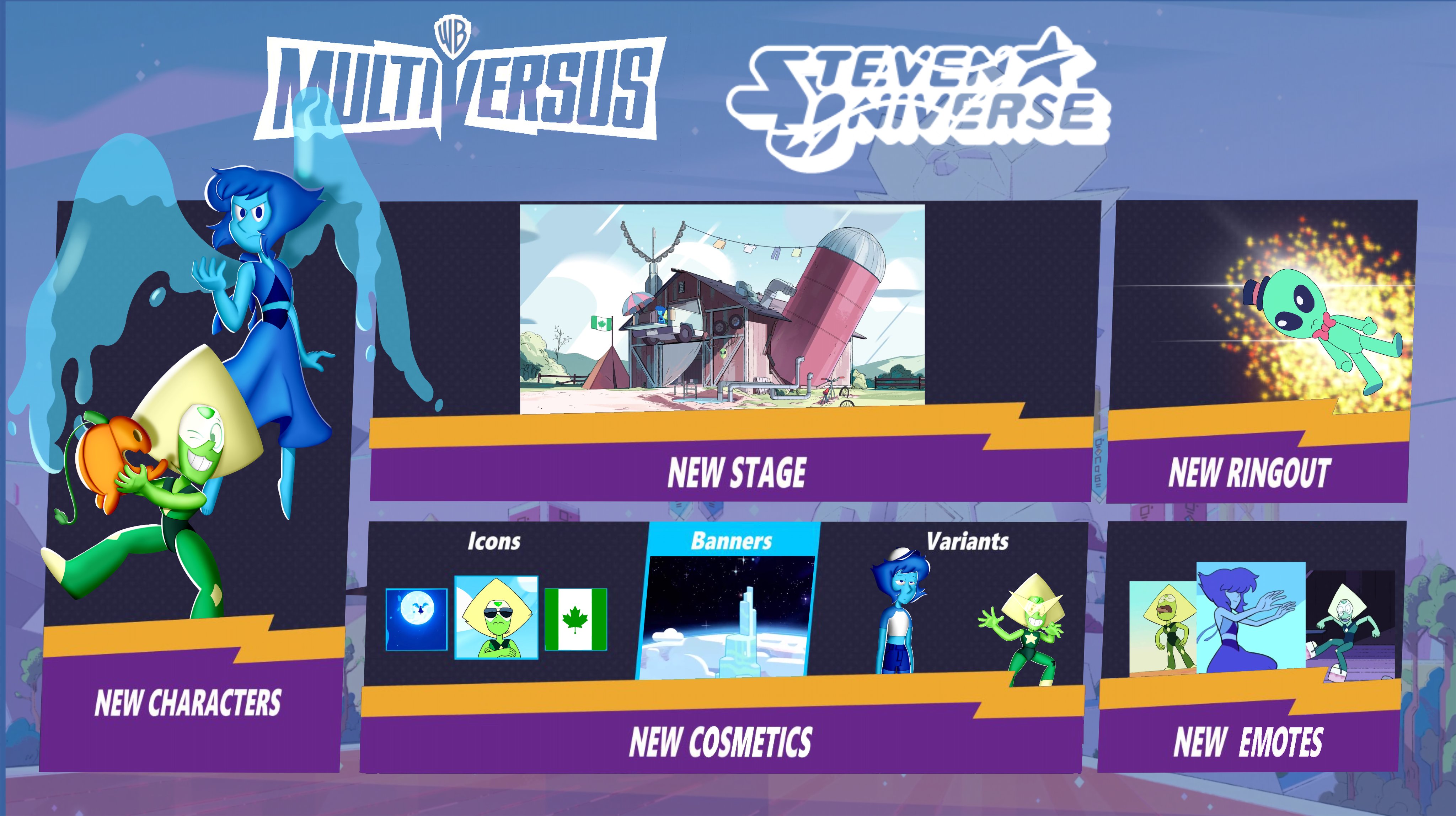 Nachet on Twitter: "This is my biggest #Multiversus fan-concept I've ever made. After watching ...